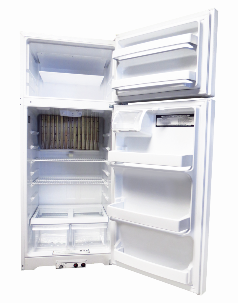 EZ Freeze 19 Cu. Ft. White Propane Gas Refrigerator Freezer for Sale