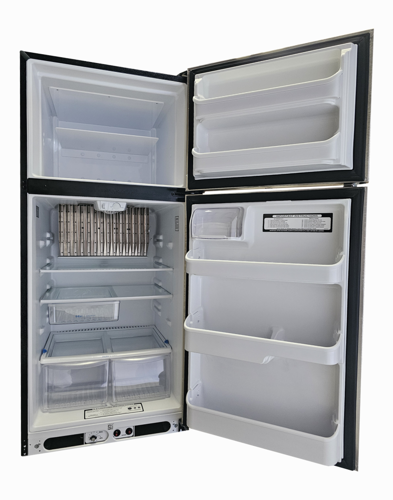 EZ Freeze 21 Cu. Ft. Stainless Steel Natural Gas Refrigerator