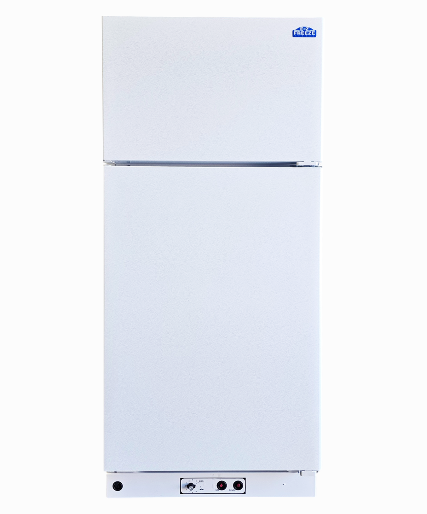 16 Cubic Foot White - EZ Freeze Natural Gas Refrigerator - Warehouse ...